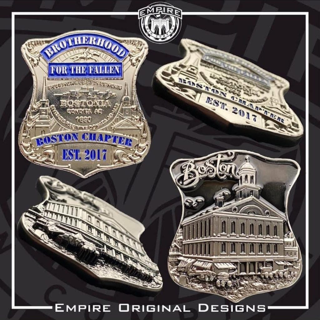 Brotherhood Boston Badge Coin